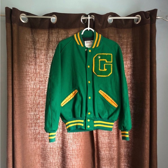Delong | Jackets & Coats | Vintage Lettermans Varsity Jacket | Poshmark